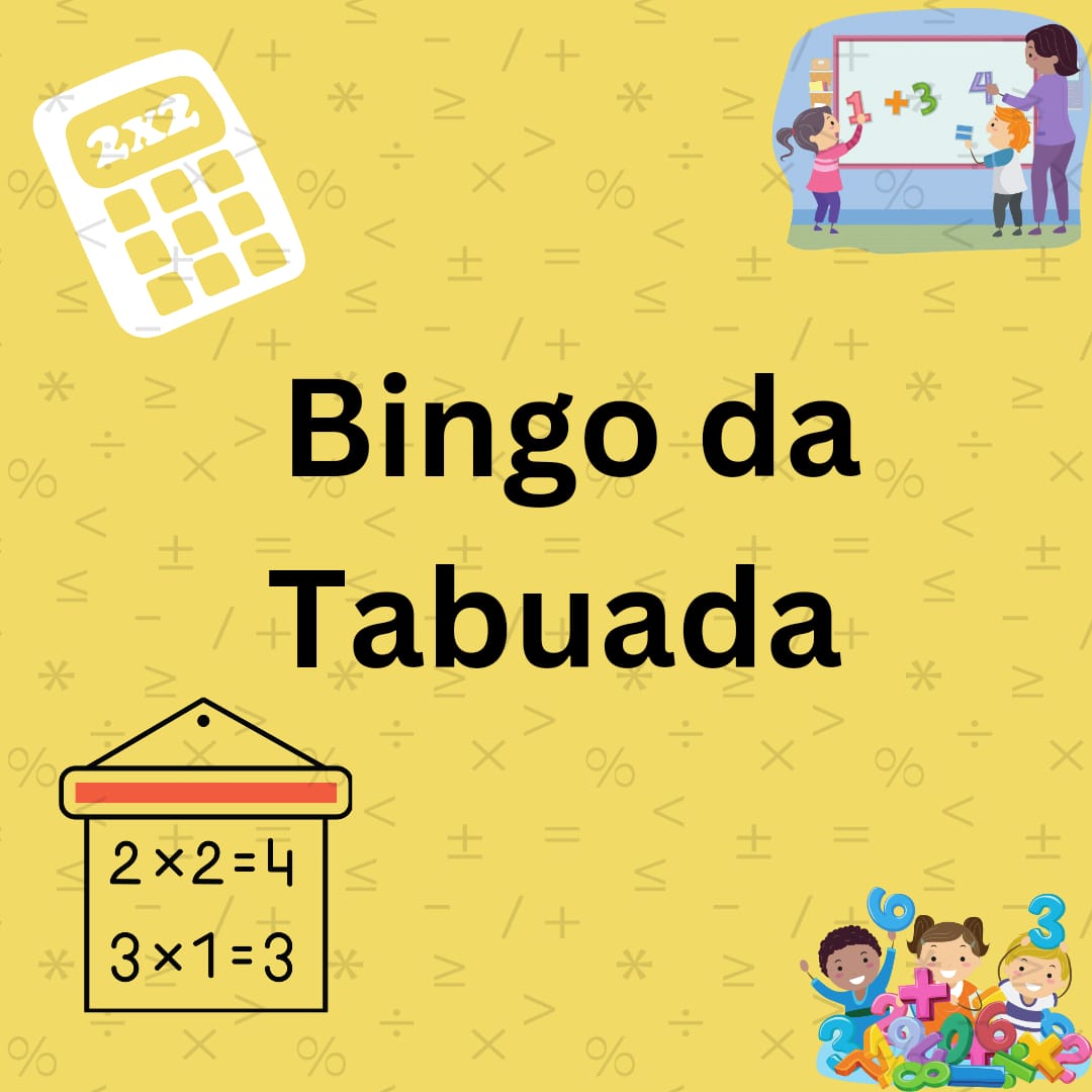 Bingo da tabuada - Sou De Exatas | Hotmart