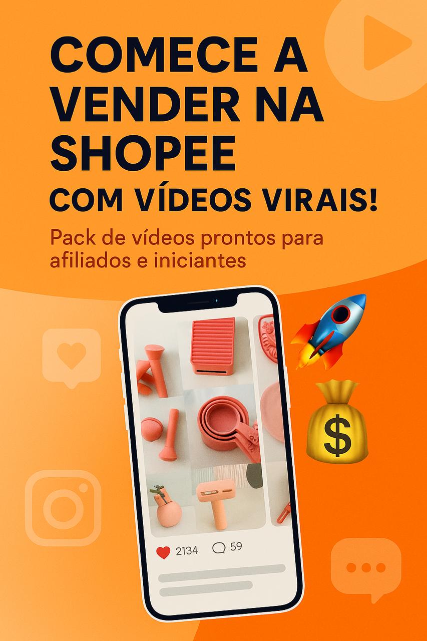 Pack de Videos Virais - Shopee