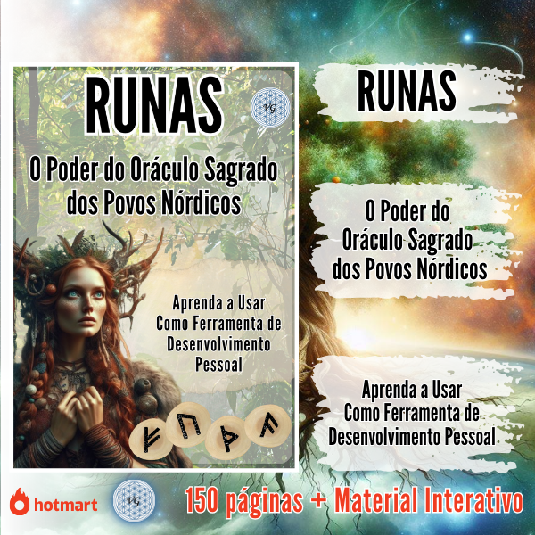 RUNAS: O Poder do Oráculo Sagrado dos Povos Nórdicos. Aprenda a Usa...