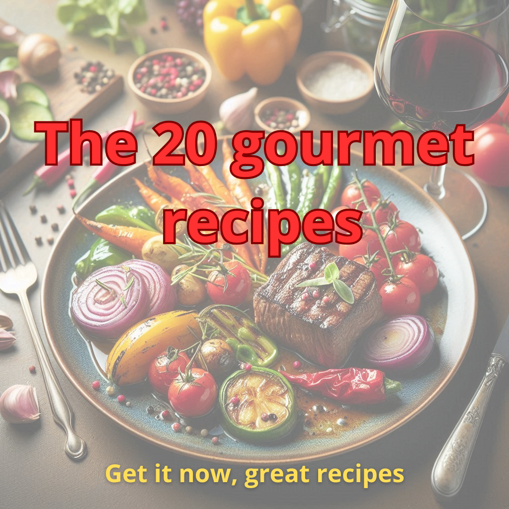 The 20 gourmet recipes