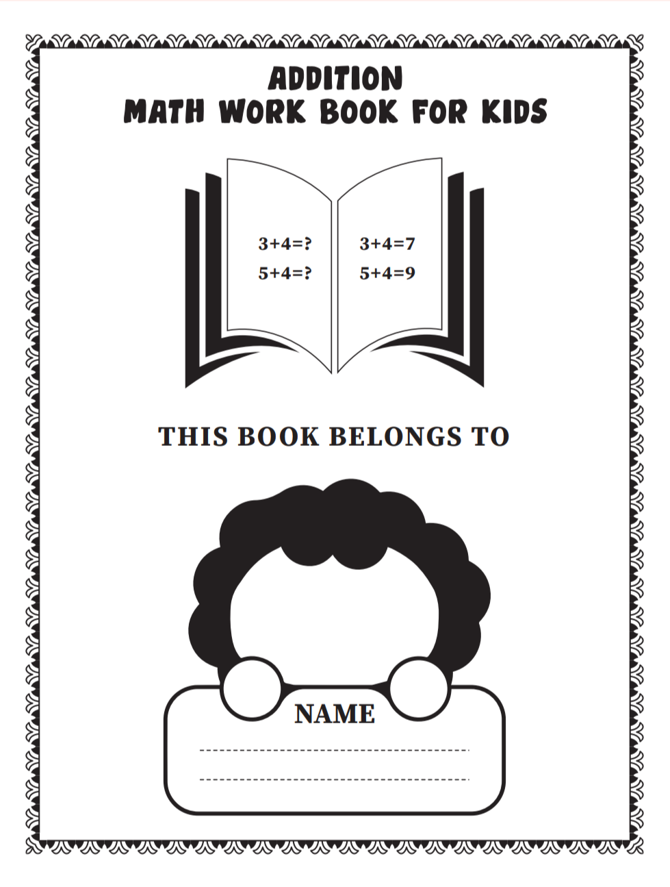 Addition Math Workbook for Kids – 131 Pages - Faith shop | Hotmart
