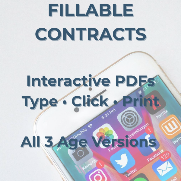 Fillable Contracts Bundle (Interactive PDFs) | Hotmart