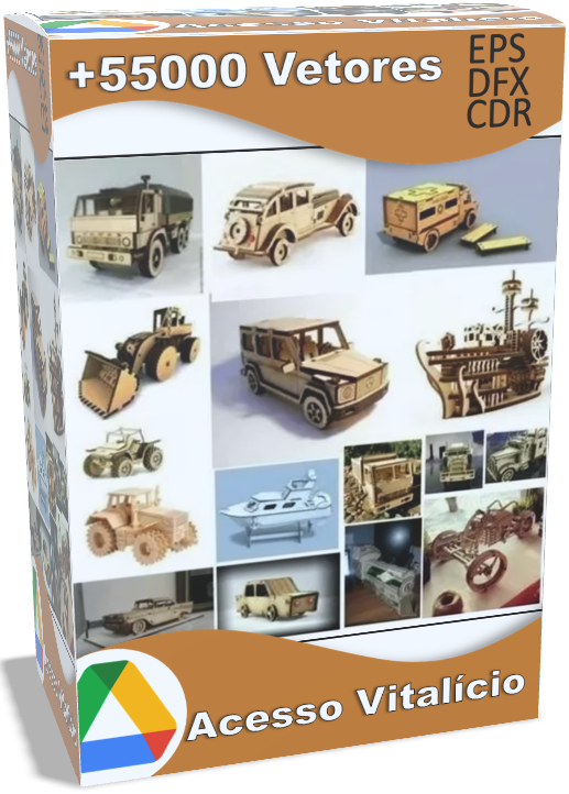 Vetores 55000 Arquivos Dxf Cdr Eps Corte Mdf Acrílico Plasma - Grap...