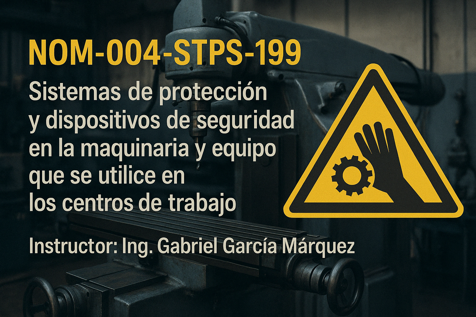NOM-004-STPS-1999, SISTEMAS DE PROTECCION Y DISPOSITIVOS DE SEGURI...