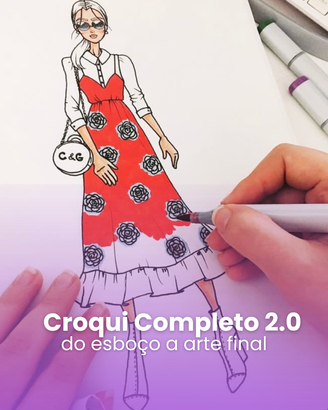 Croqui Completo 2.0 - raquel alves de melo | Hotmart