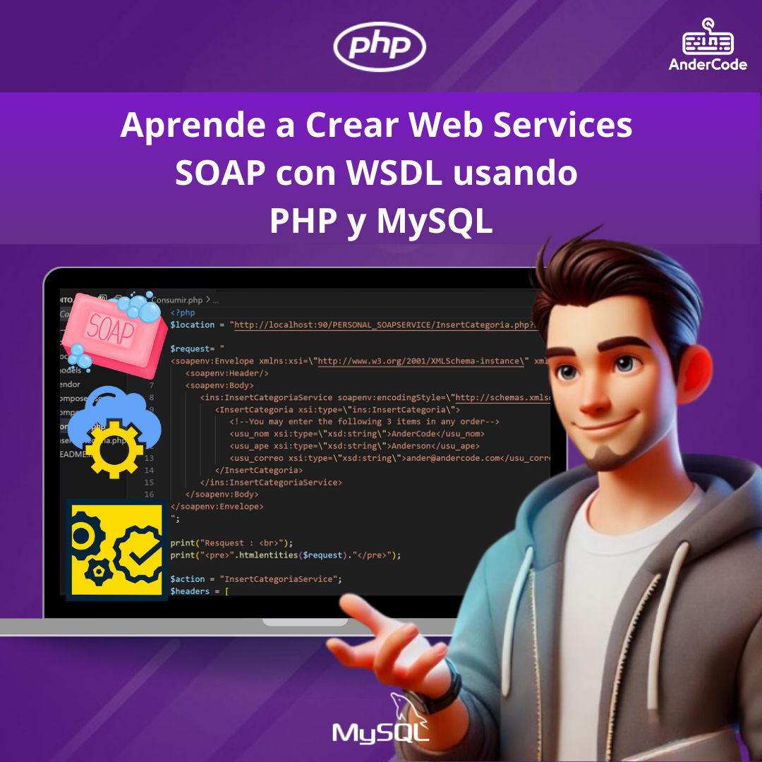Aprende a Crear Web Services SOAP con WDSL usando PHP y MySQL - Dav...