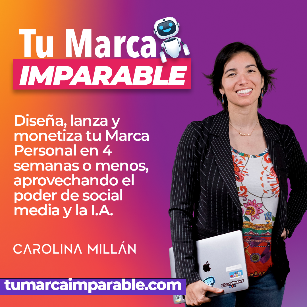 Tu Marca Imparable - Carolina Millan | Hotmart