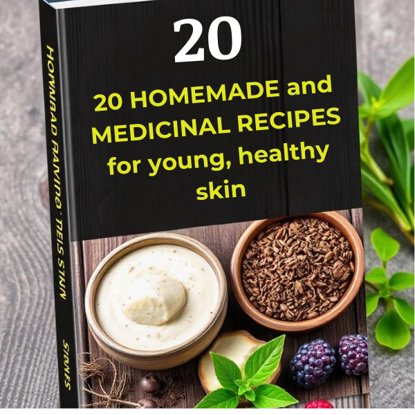 20 homemade and medicinal recipes for young, healthy skin