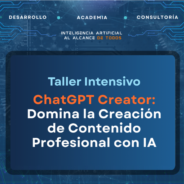 ChatGPT Creator: Domina la Creación de Contenido Profesional con IA
