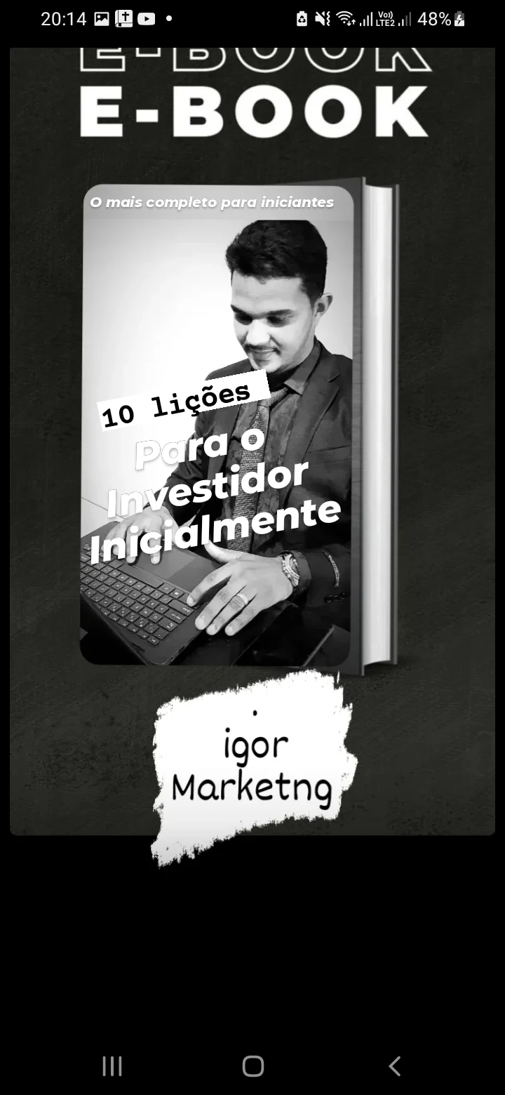 10 lições para investido iniciante