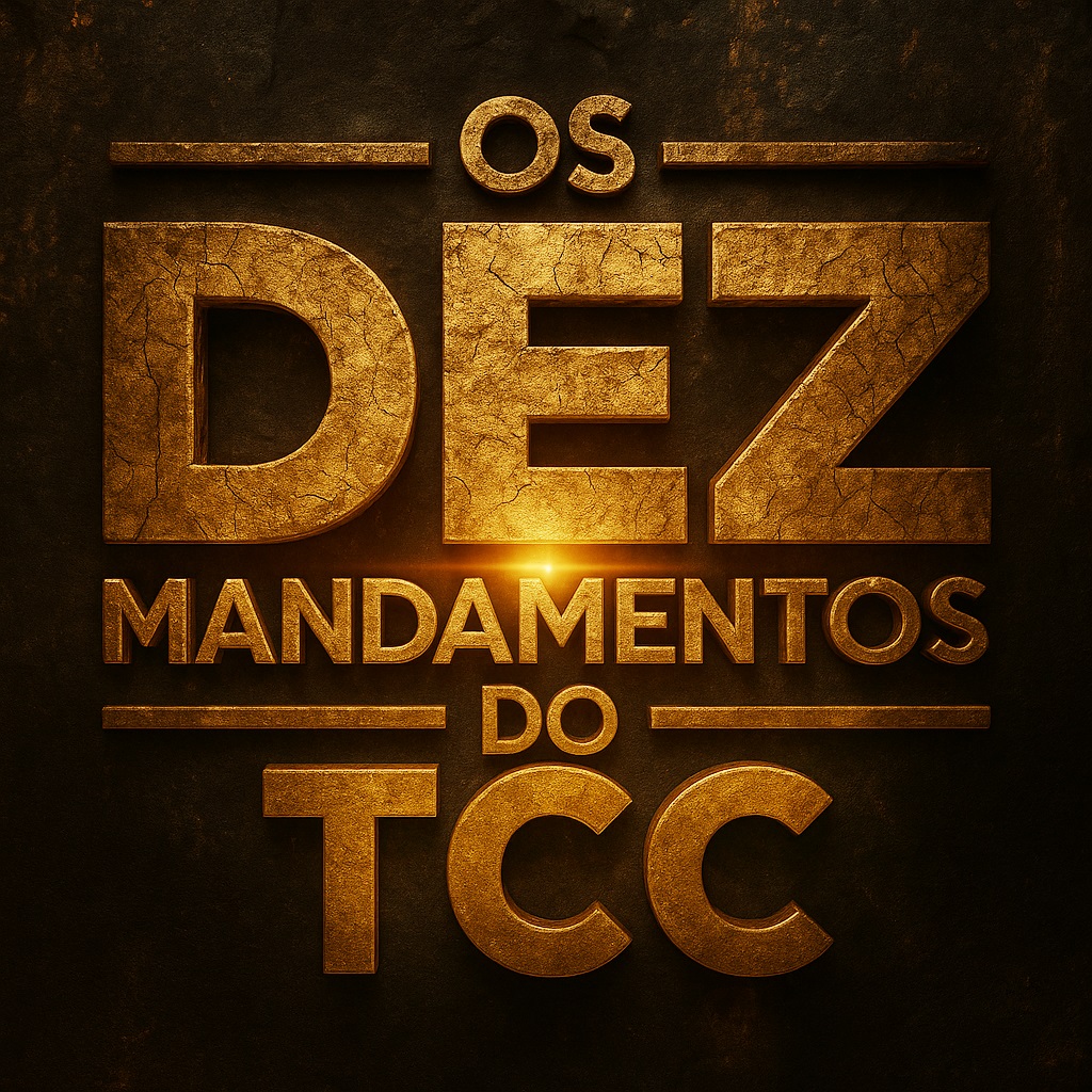 OS DEZ MANDAMENTOS DO TCC - fernando fernandez palhano calazans | H...