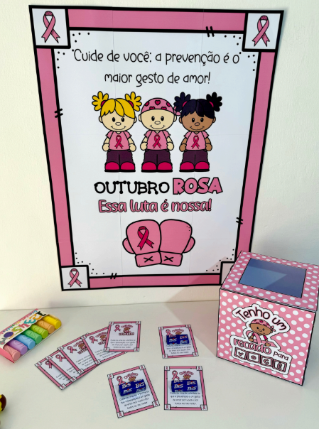 Kit tema Outubro Rosa