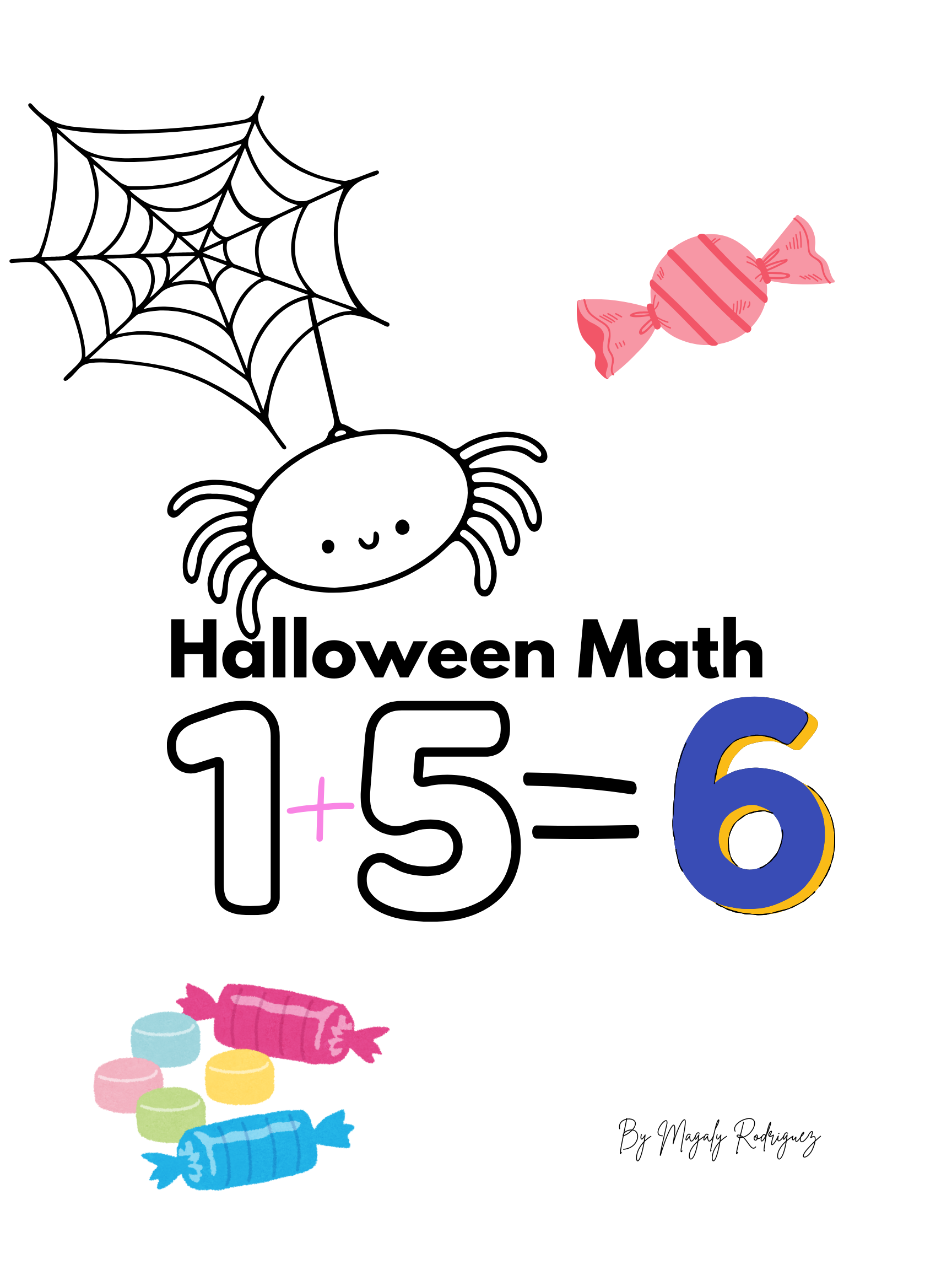 Halloween Math Book