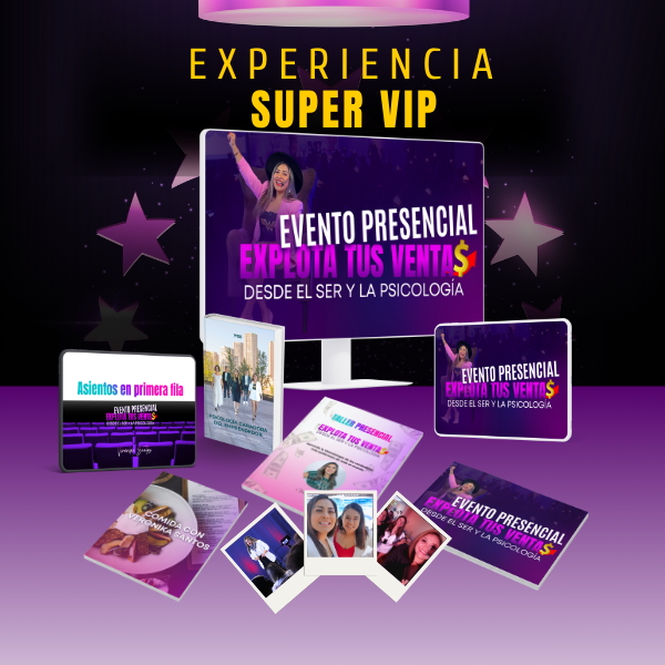 SUPER VIP EVENTO PRESENCIAL EXPLOTA TUS VENTAS