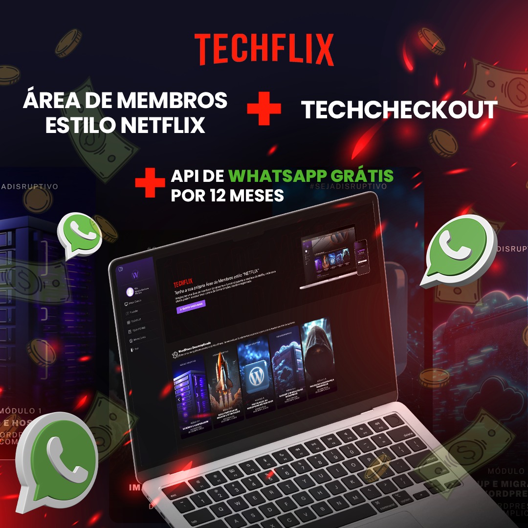 TECHFLIX + Legend Checkout - TECH SITES | Hotmart