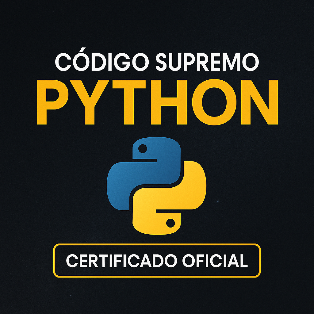 Código Supremo Python – Certificado Oficial - Júlia Fernandes de s...