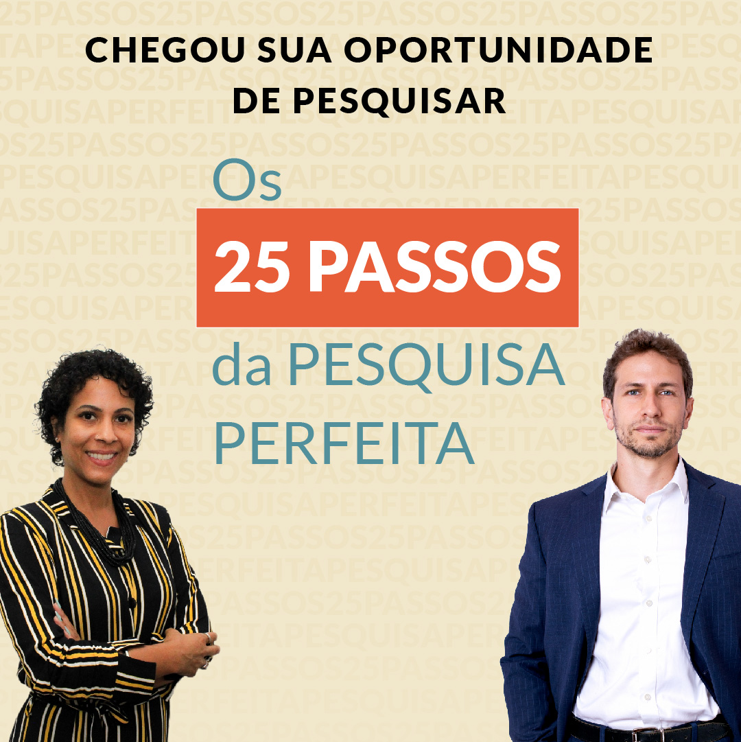 Os 25 Passos da Pesquisa Perfeita