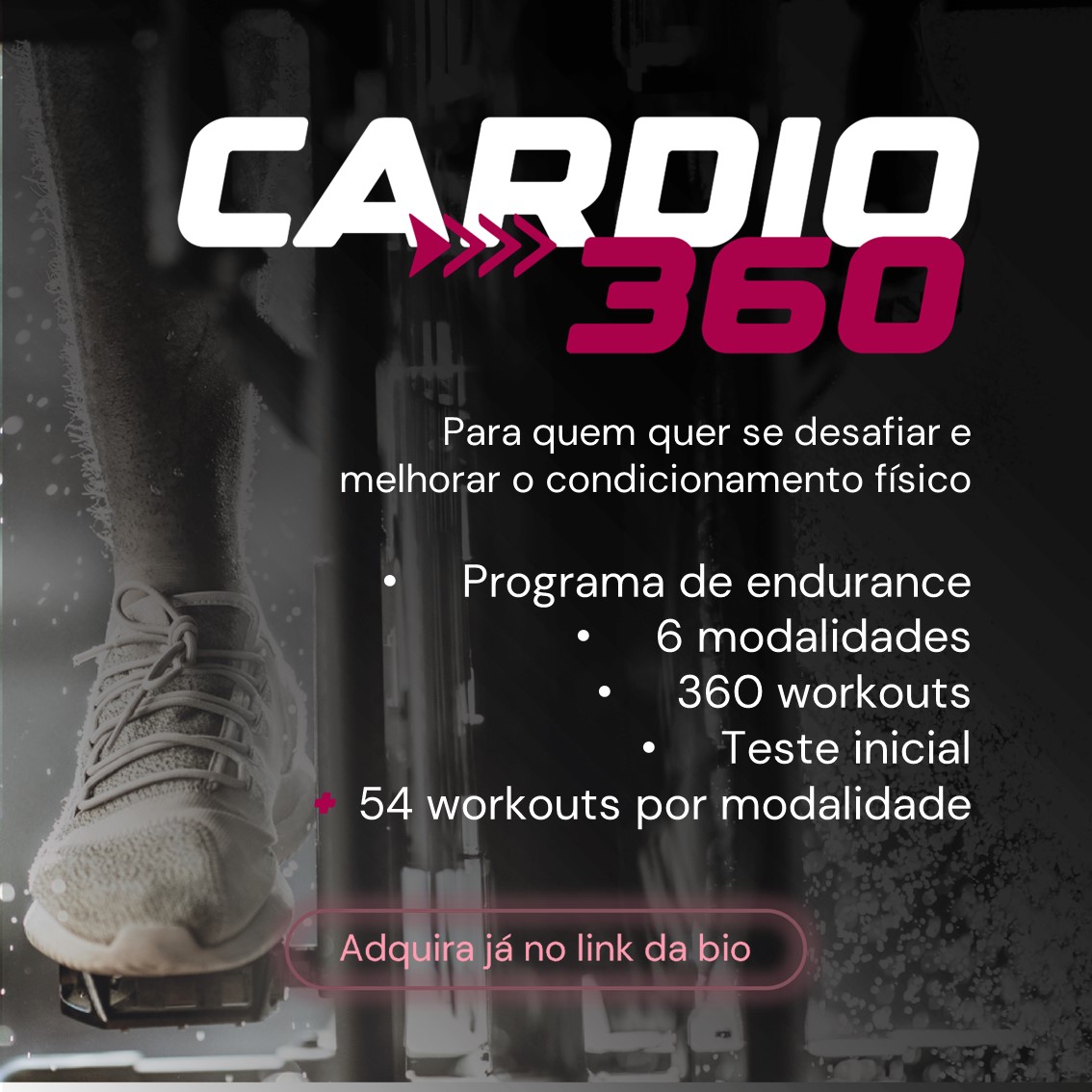 CARDIO360 - Parte 1 - 180 treinos de Endurance - Ricardo Barbosa