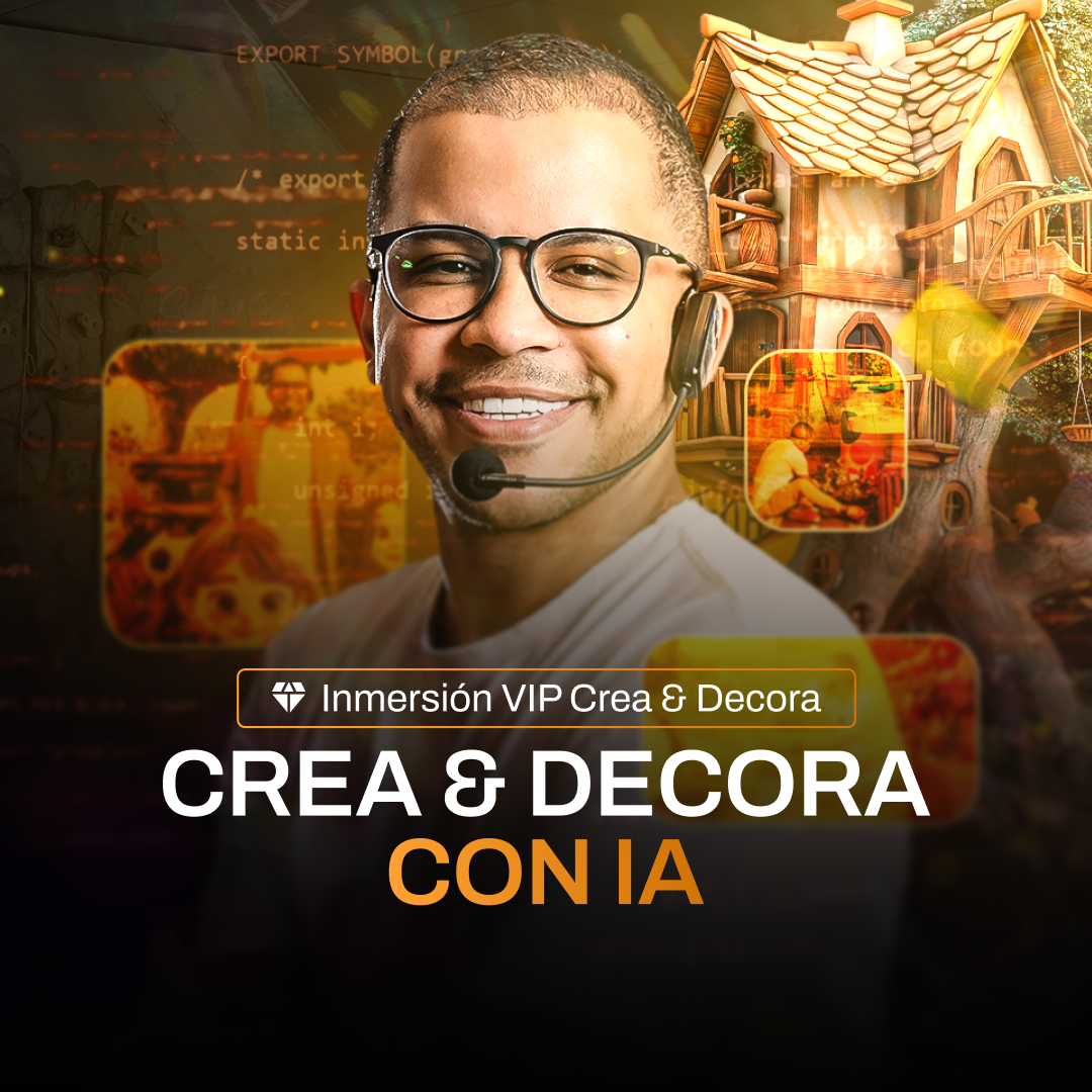 Inmersión VIP | Crea & Decora con IA