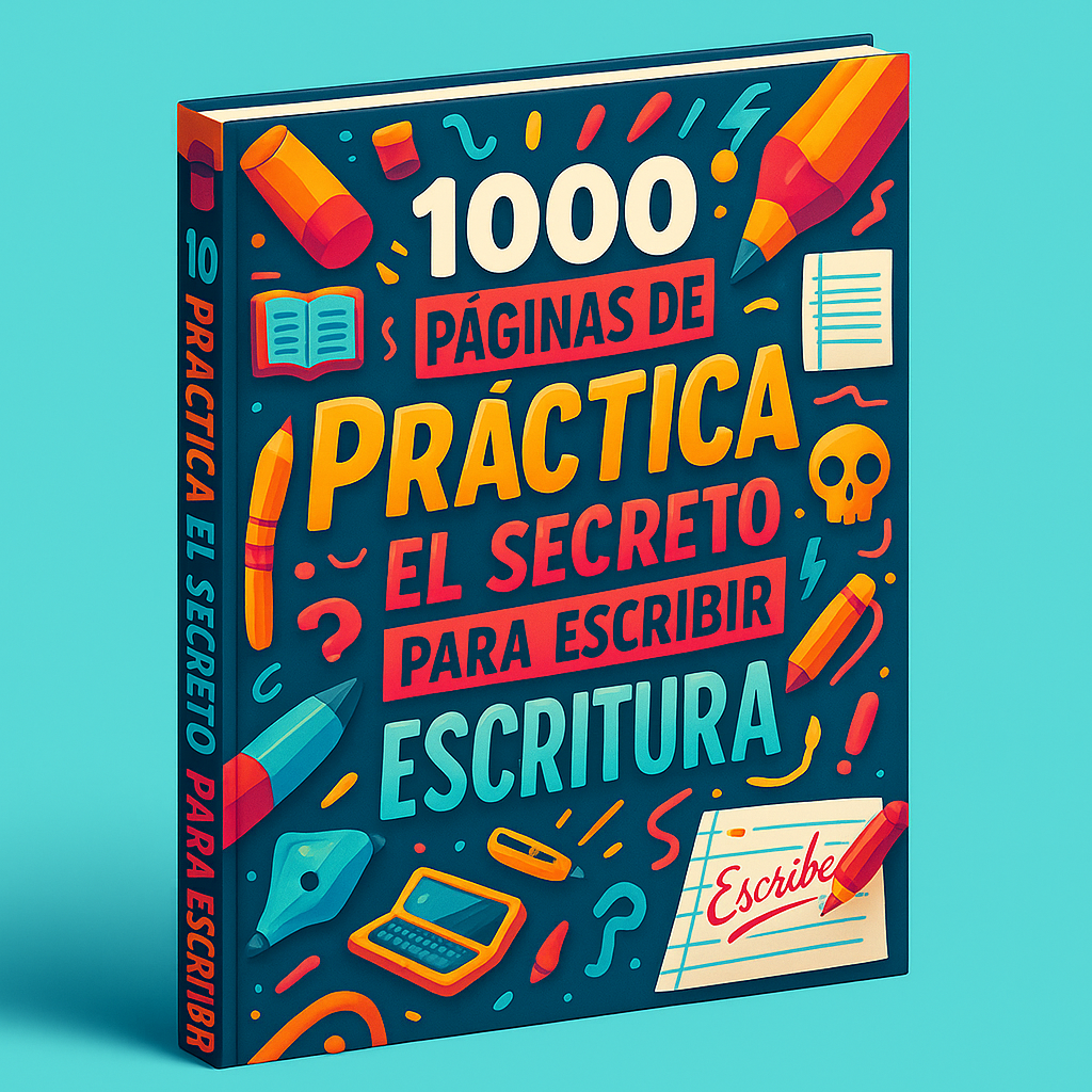 ️ 1000 Páginas de Práctica: El Secreto para una Escritura Perfecta...