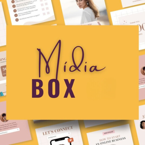 MÍDIA BOX – CANVA - CLAUDIA RAMOS | Hotmart