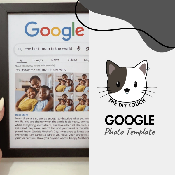 Google Page Template | Best Mom — Editable in Canva and Ready to Pr...