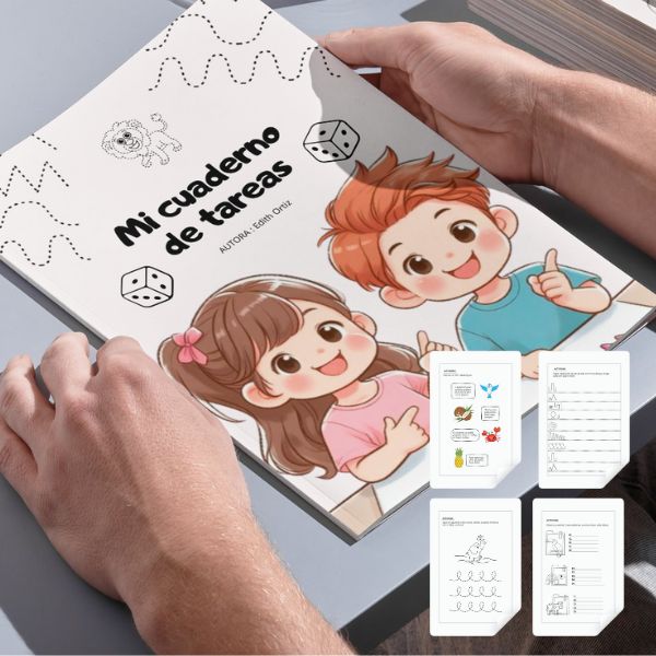 Cuaderno de actividades para niños de 3 a 5 años - Edith Ortiz