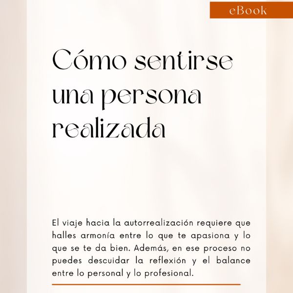 Cómo sentirse una persona realizada en 12 Pasos - Cesar Antonio Bec...