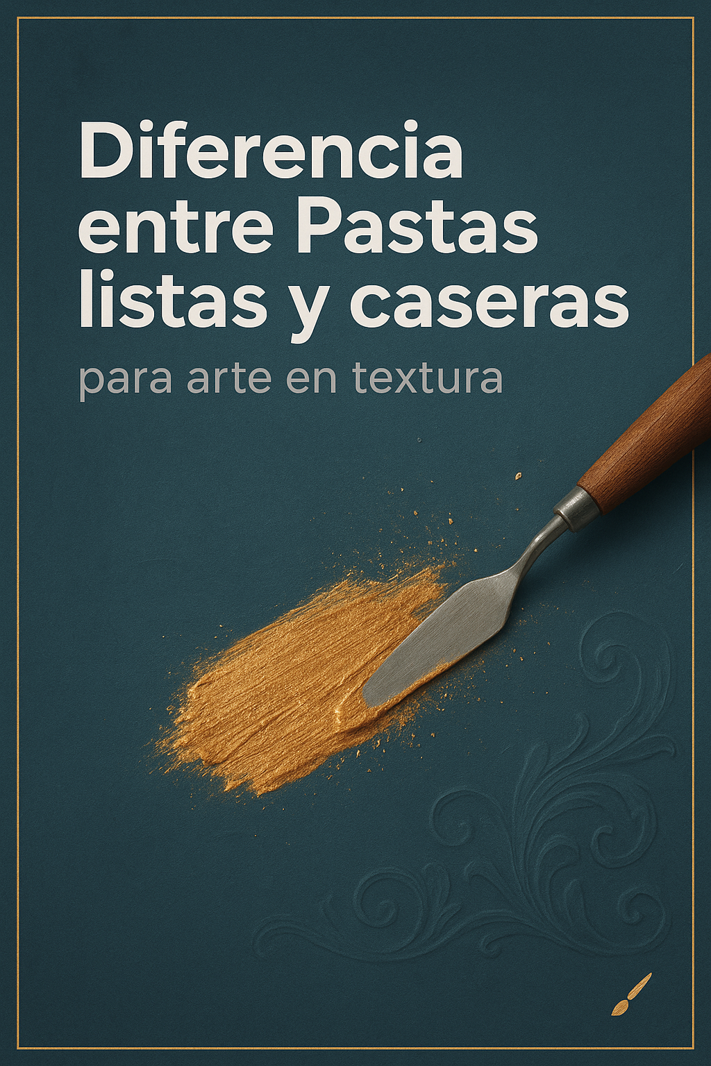 Diferencia entre pastas listas y caseras para arte en textura - Jaq...