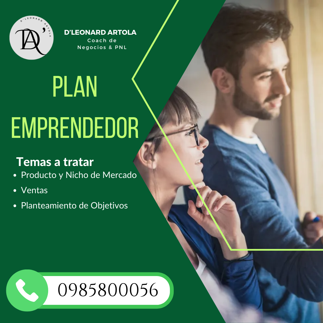 PLAN EMPRENDEDOR - D'Leonard Artola Torrealba | Hotmart