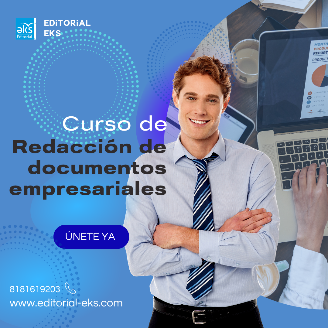 Redacción de documentos empresariales - Editorial Eks | Hotmart