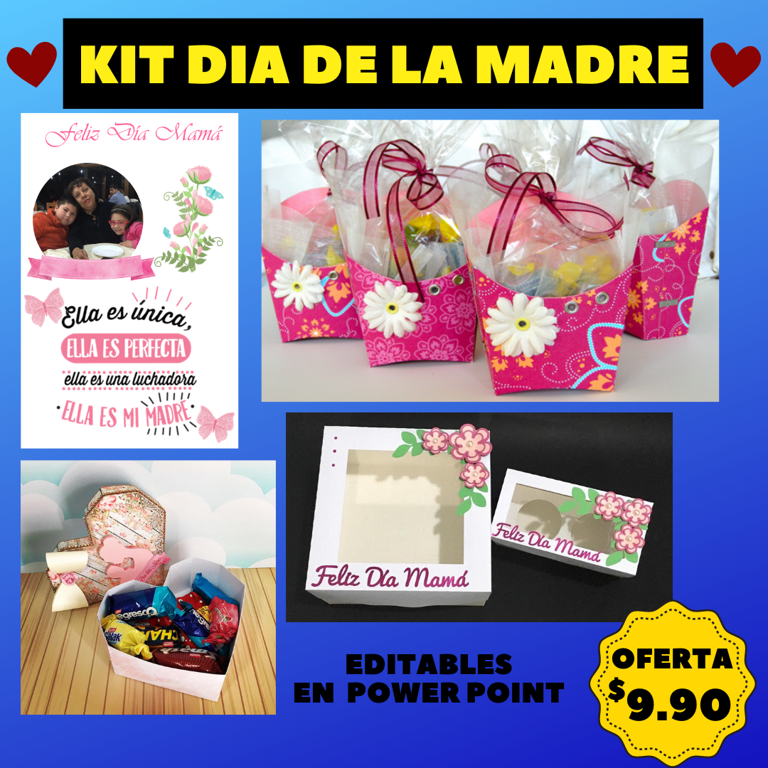 KIT IMPRIMIBLE DIA DE LA MADRE - Emporio Virtual | Hotmart