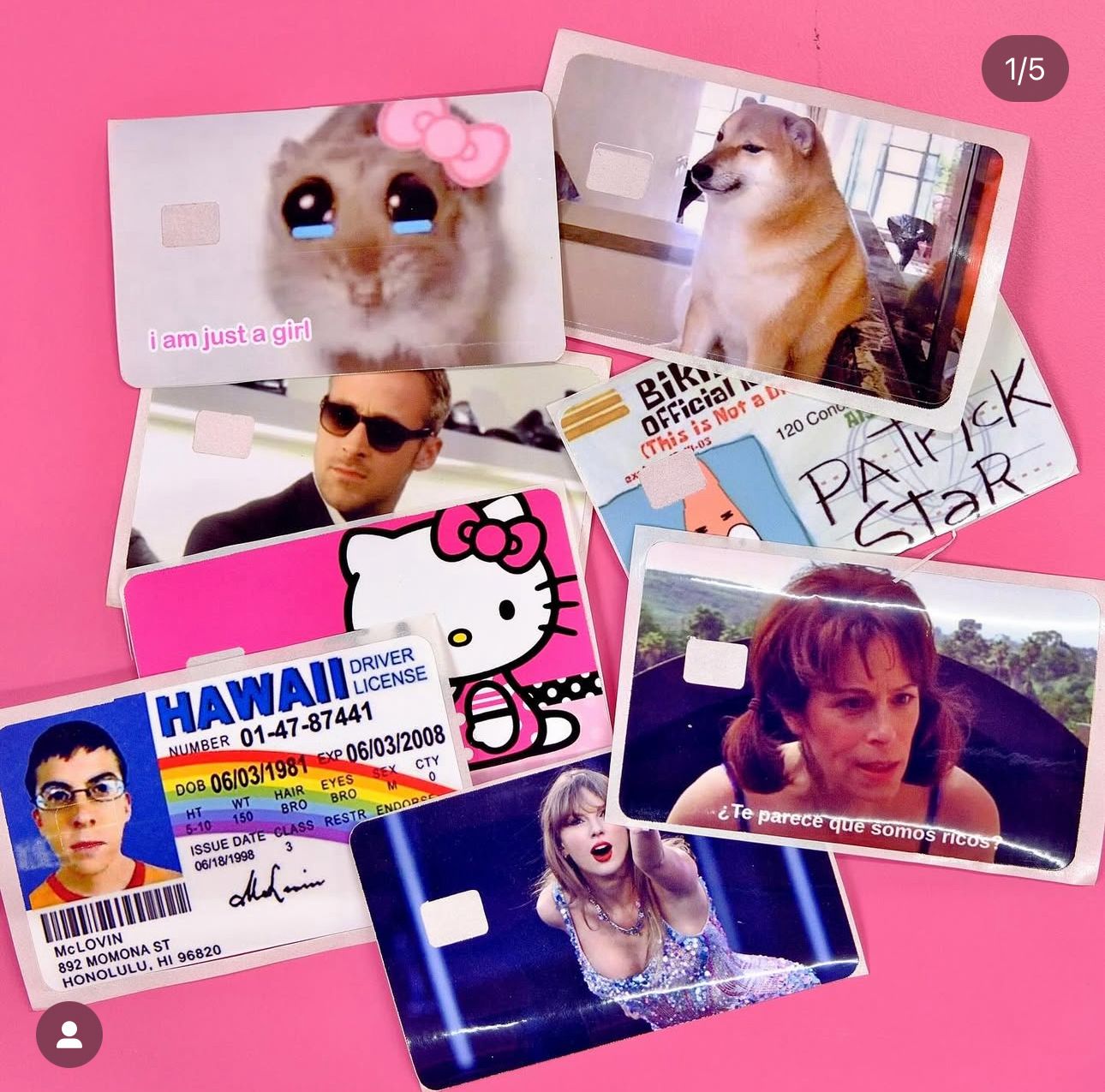 Stickers para Tarjeta de Credito Listo para Imprimir - Ana Mitchel ...