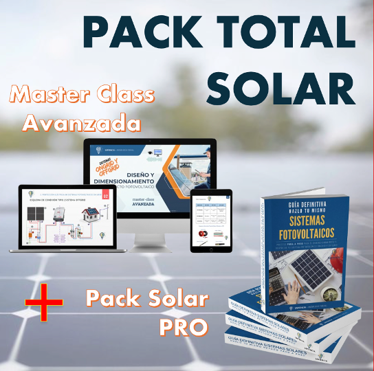 PACK TOTAL SOLAR | MasterClass GCT Avanzada + Pack Solar PRO - SAPI...