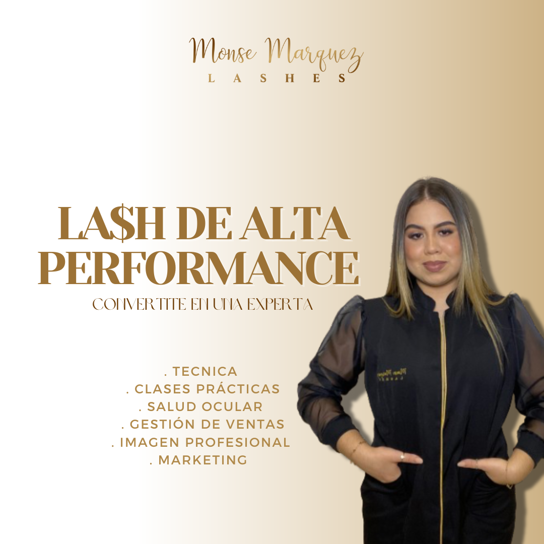 LA$H DE ALTA PERFORMANCE - Monse Marquez Lash | Hotmart
