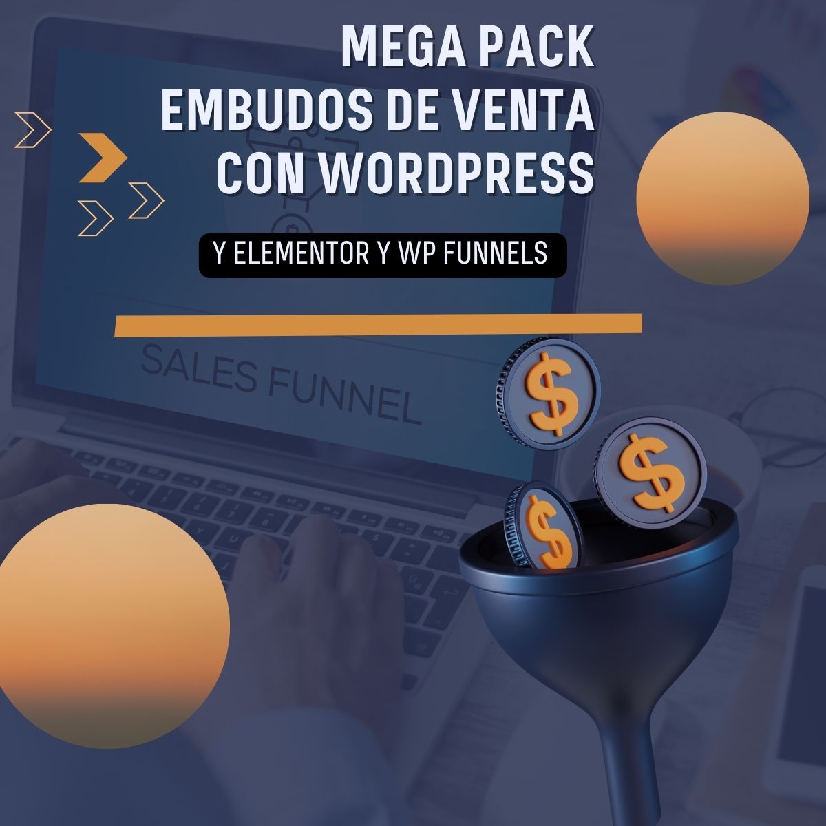MEGA PACK DE EMBUDOS DE VENTA CON WORDPRESS