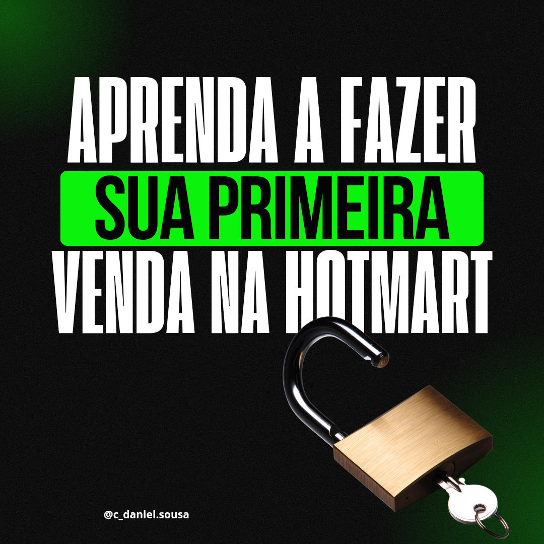 Aprenda a fazer a sua primeira venda na hotmart - Marcos Vinicius ...