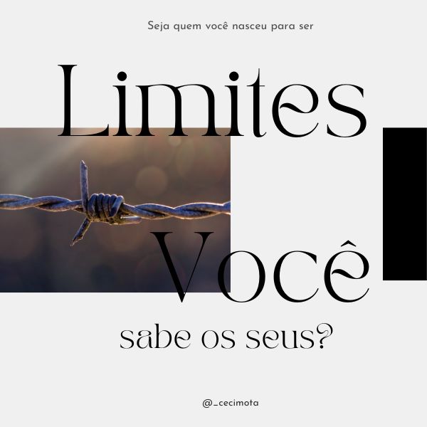 Um guia para você aprender seus LIMITES e Transformar sua VIDA! - C...