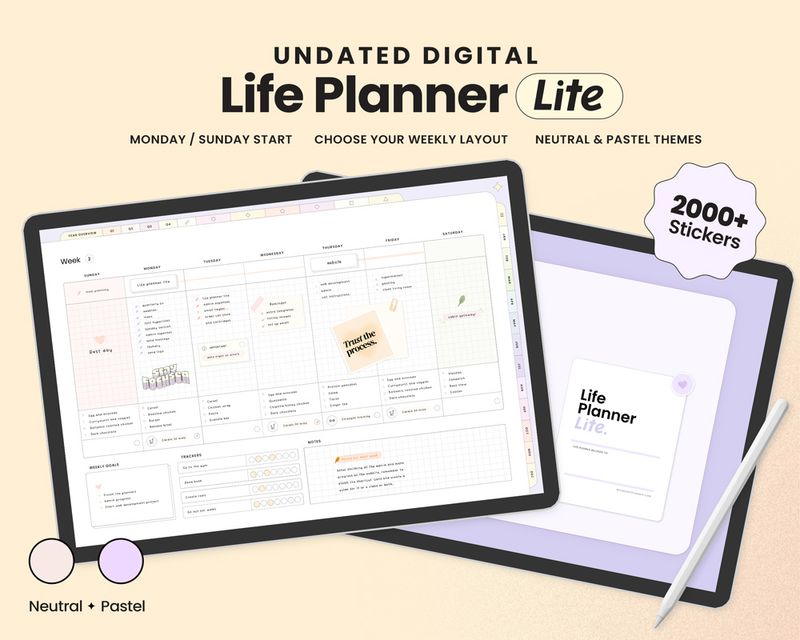 Life Planner Lite - Undated