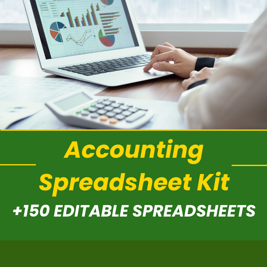 Accounting Spreadsheet Kit