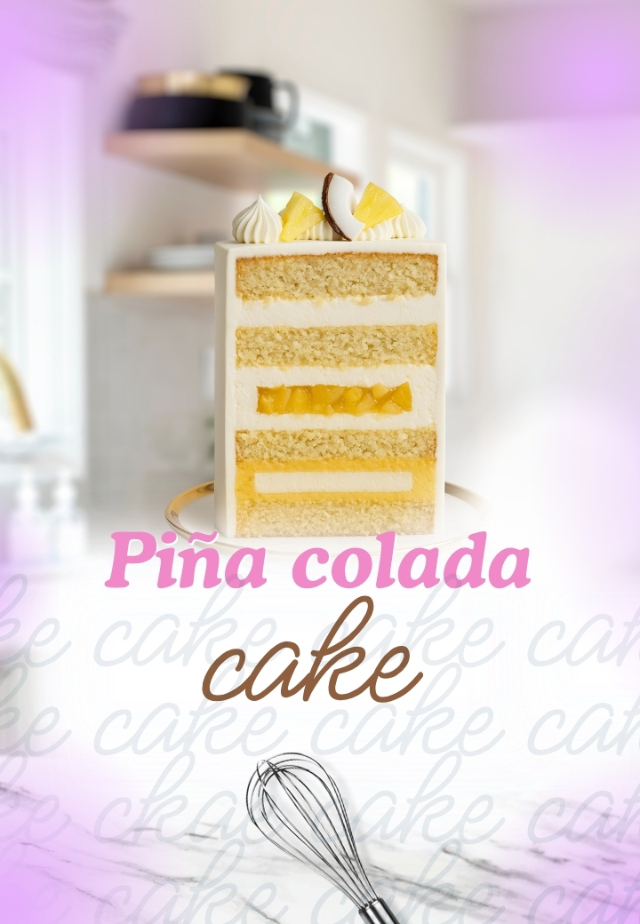PIÑA COLADA CAKE - PASTRY ACADEMY | Hotmart