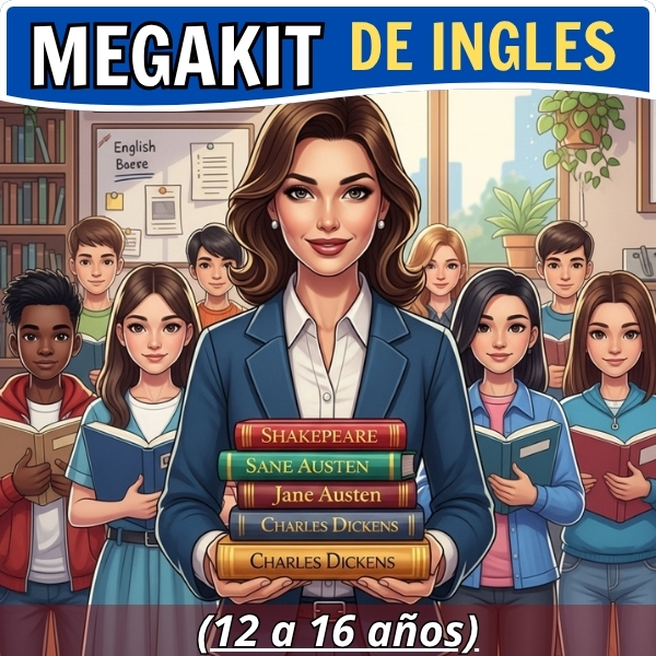 Megakit de Ingles 12 a 16 Años - Omar Jesús Balbuena arenas | Hotmart