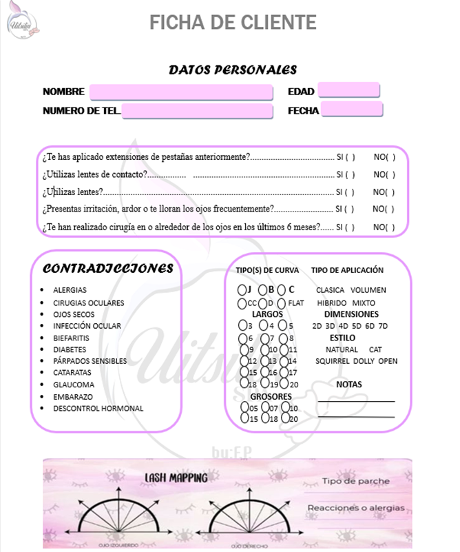"LashForms: Plantillas Inteligentes para Datos de Clientes" - Israe...