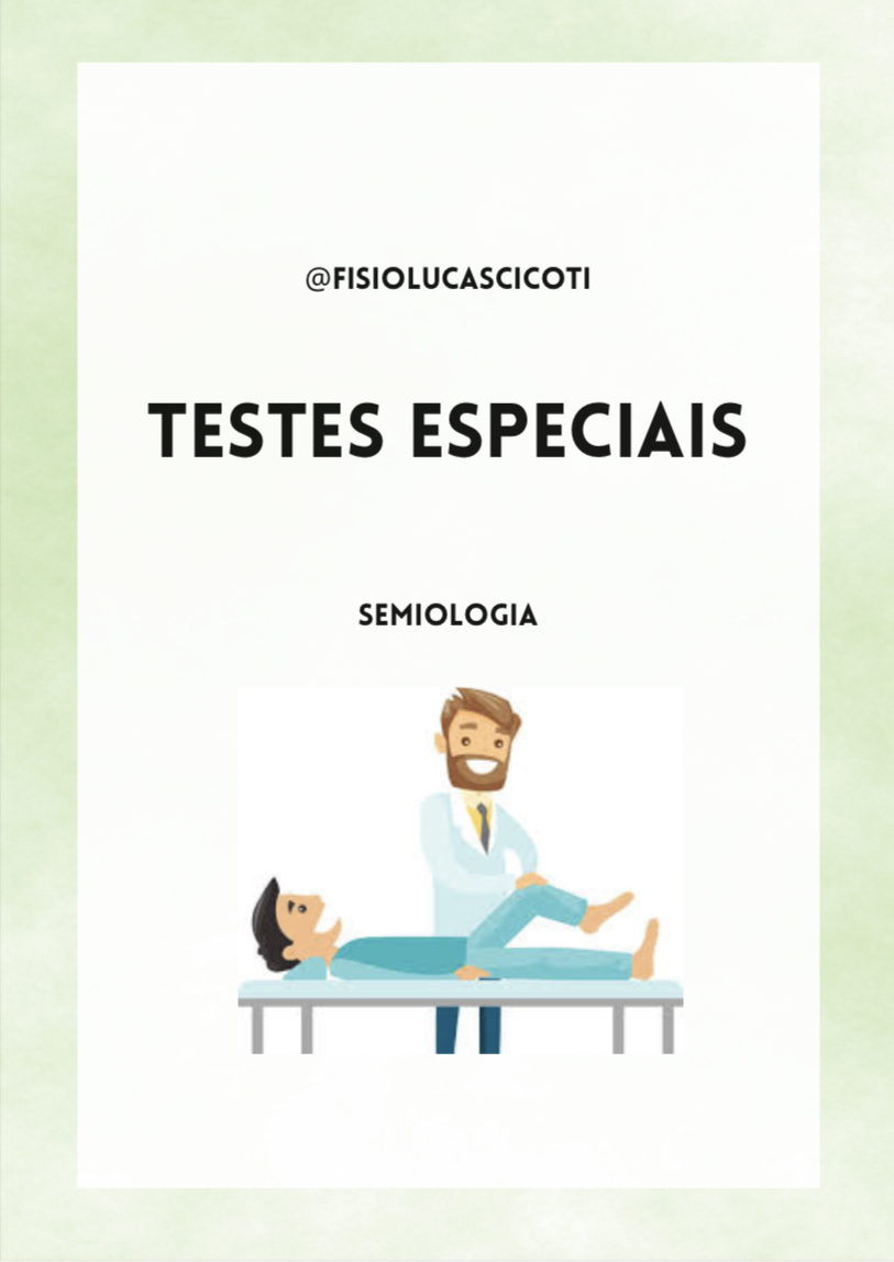 Testes especiais/ortopédicos - Lucas Cicoti Aguiar | Hotmart