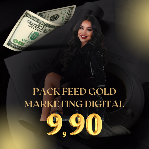 PACK FEED GOLD MARKETING DIGITAL - Emily | Hotmart