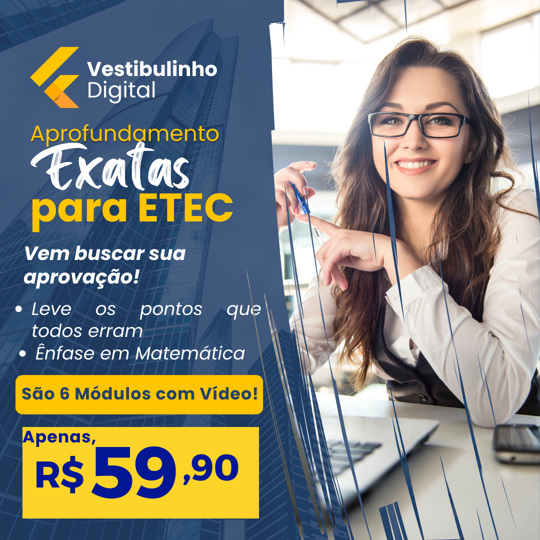Aprofundando Exatas ETEC - (Com ênfase em Matemática)