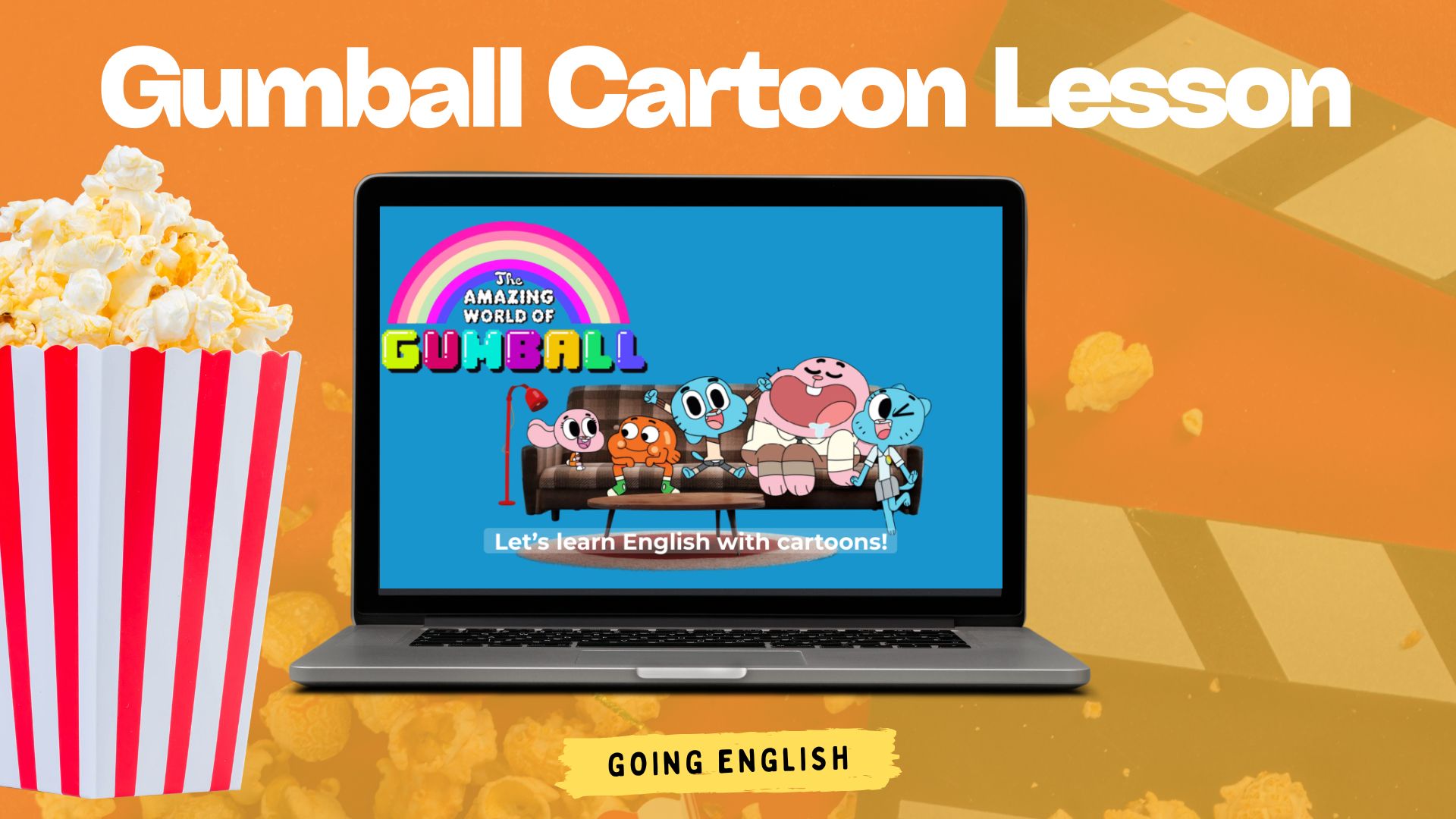 The Amazing World of Gumball Gumball – ESL PowerPoint Movie Lesson ...