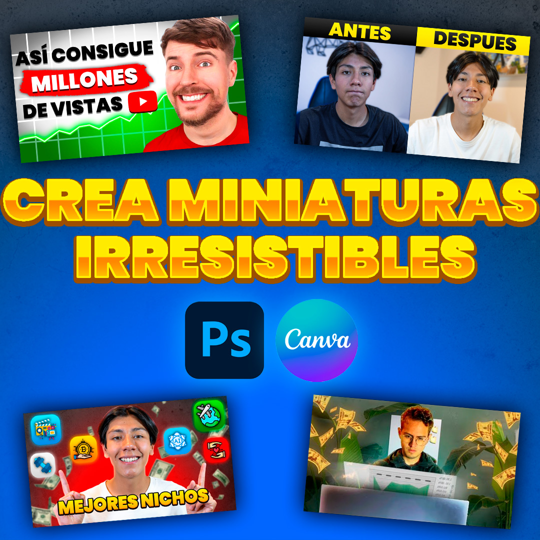 Crea Miniaturas Irresistibles Para YouTube