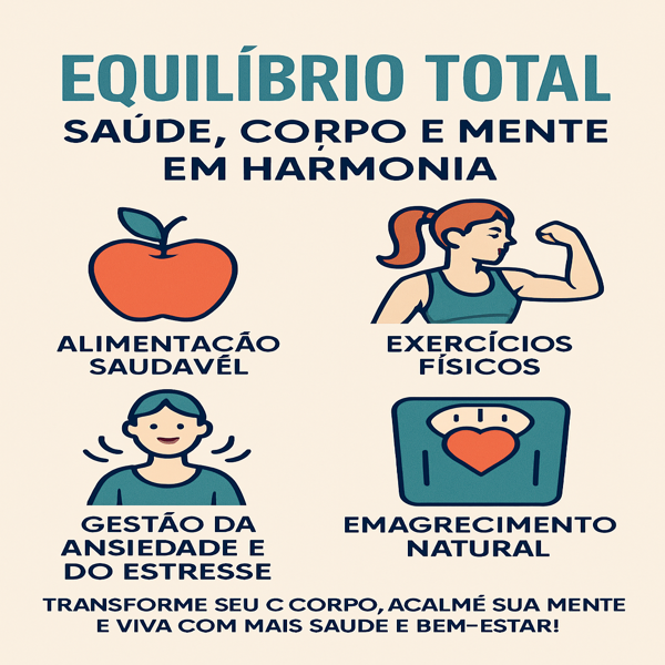 Equilíbrio Total: transforme seu corpo, acalme sua mente e viva com...