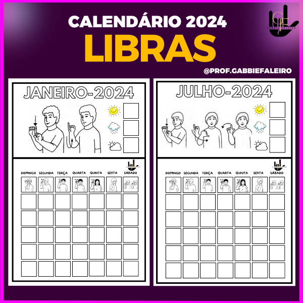 CALEND RIO 2024 LIBRAS SF 